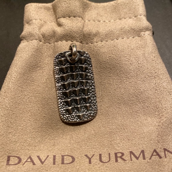 David Yurman | Accessories | David Yurman Sterling Silver Dog Tag ...